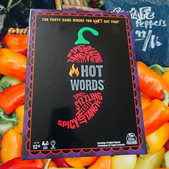 Spin Master | Toys | Hot Words Word Guessing Party Game Board Game Ages ...